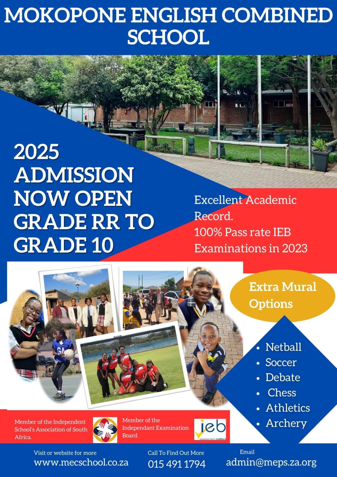 Mokopane English Combined School – A school of choice